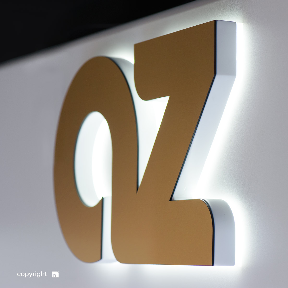 Come creare e installare scritte e lettere luminose a led.